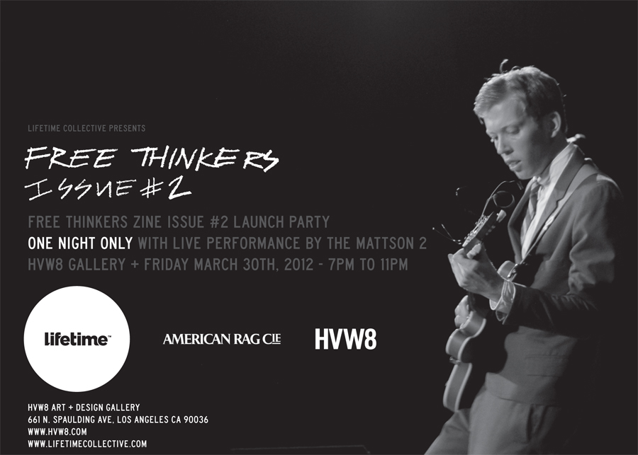 Lifetime Collective to Launch the Second Issue of “Free Thinkers” at ...